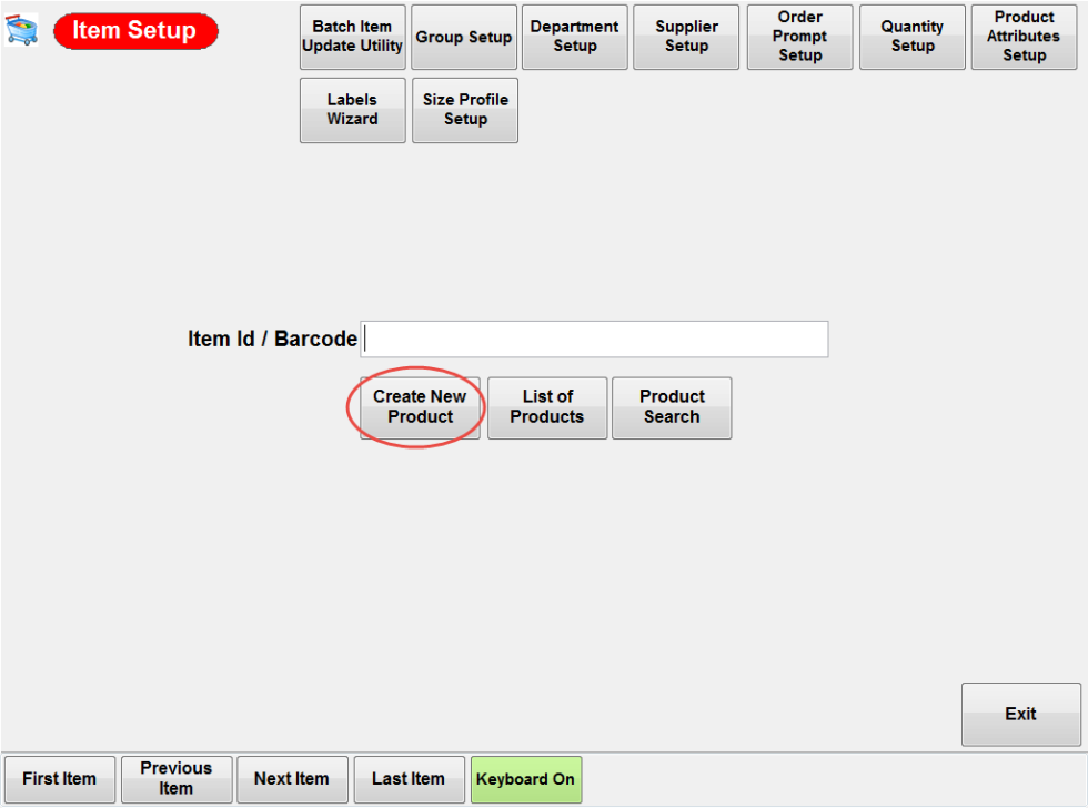 Create a new product with a PLU Number on myEPOS Touch - Everything EPOS