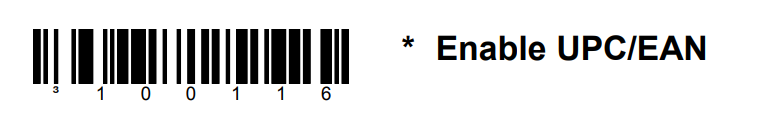 Configure barcode scanners to read EAN 13 barcodes - Everything EPOS